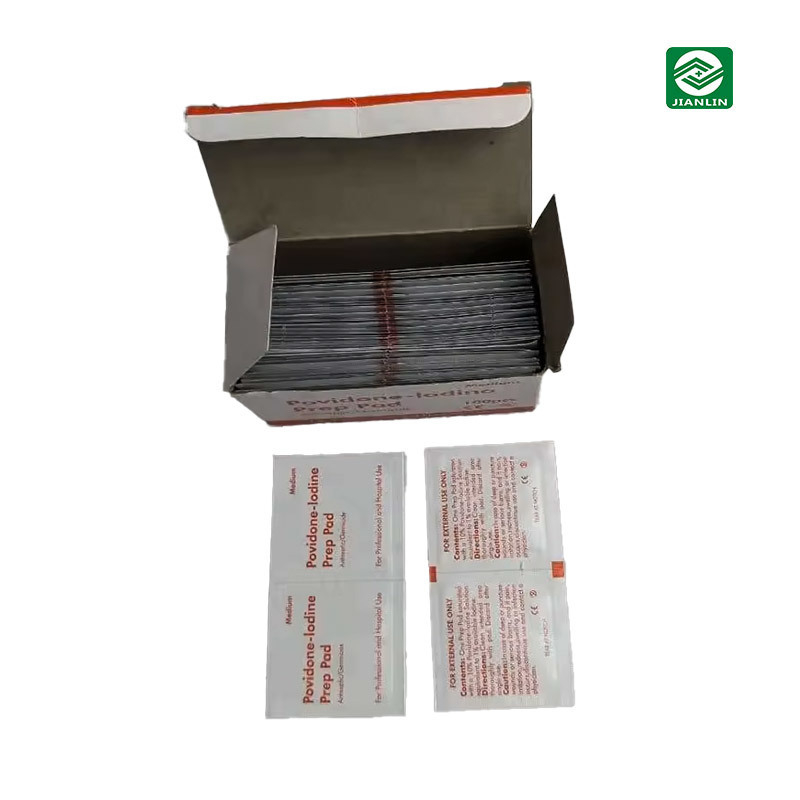 Non-Woven Medline Antiseptic Povidone Iodine Prep Pad and Lens Cleaning ...