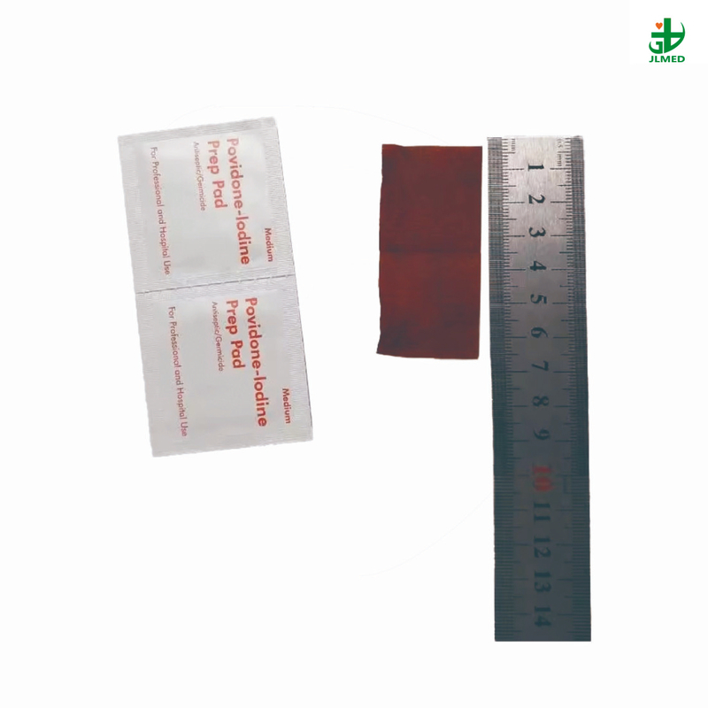 Non-Woven Medline Antiseptic Povidone Iodine Prep Pad and Lens Cleaning ...