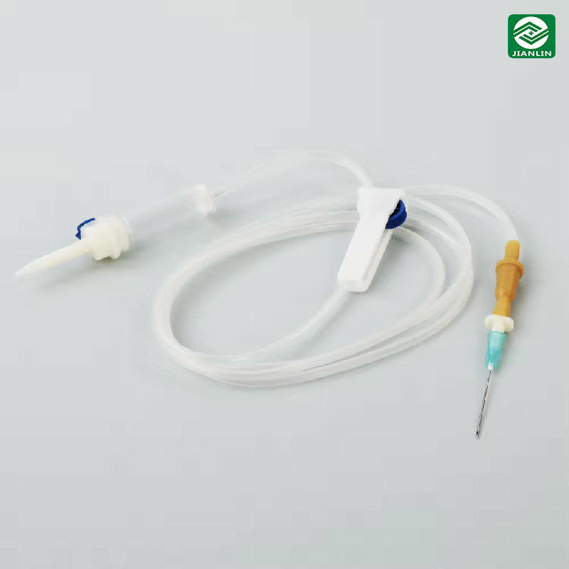 Double Drip Chamber Blood Transfusion Set with Two Spike - Buy Blood ...