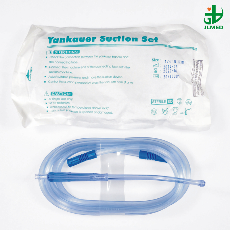 High Quality Medical Disposable Yankauer Suction Handle with/Without ...
