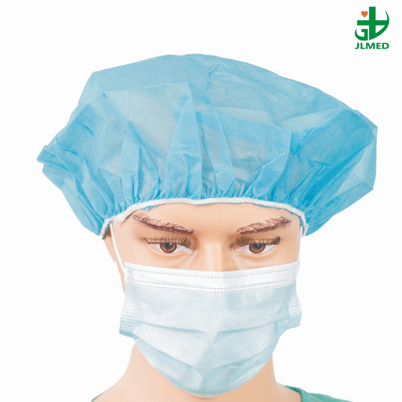 Disposable Medical Non Woven Cap Hair Nets Head Hood Covers Nylon Hats ...