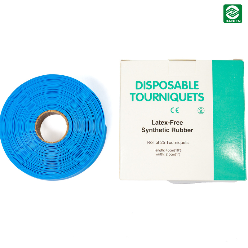 Medical Elastic Disposable Tourniquet First Aid Emergency Latex Free ...