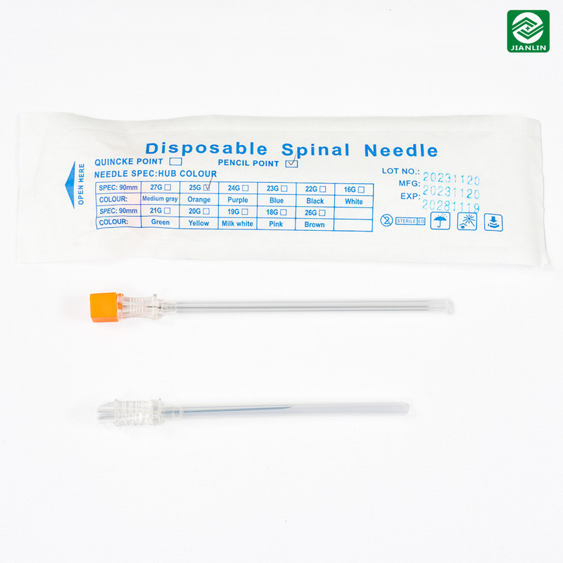 Disposable Anesthesia Spinal Needle 16g-27g Quincke/Pencil Point ...
