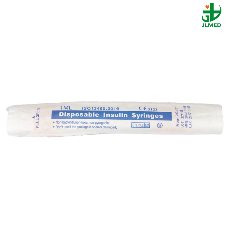 Disposable Medical Insulin Syringe with Fixed Needle Plastic CE&ISO ...